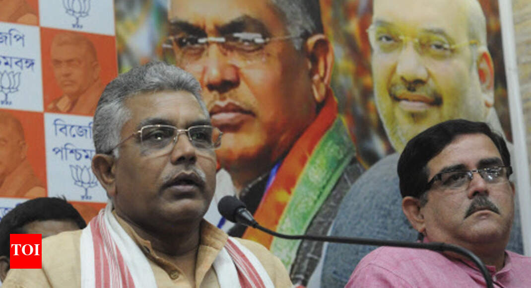 West Bengal: BJP leader Dilip Ghosh accuses TMC MP of using police during bypoll campaign ...