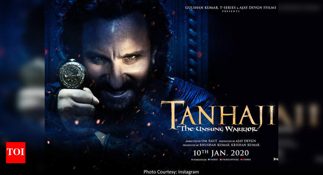 ‘Tanhaji: The Unsung Warrior’: Saif Ali Khan’s new poster as Udaybhan ...