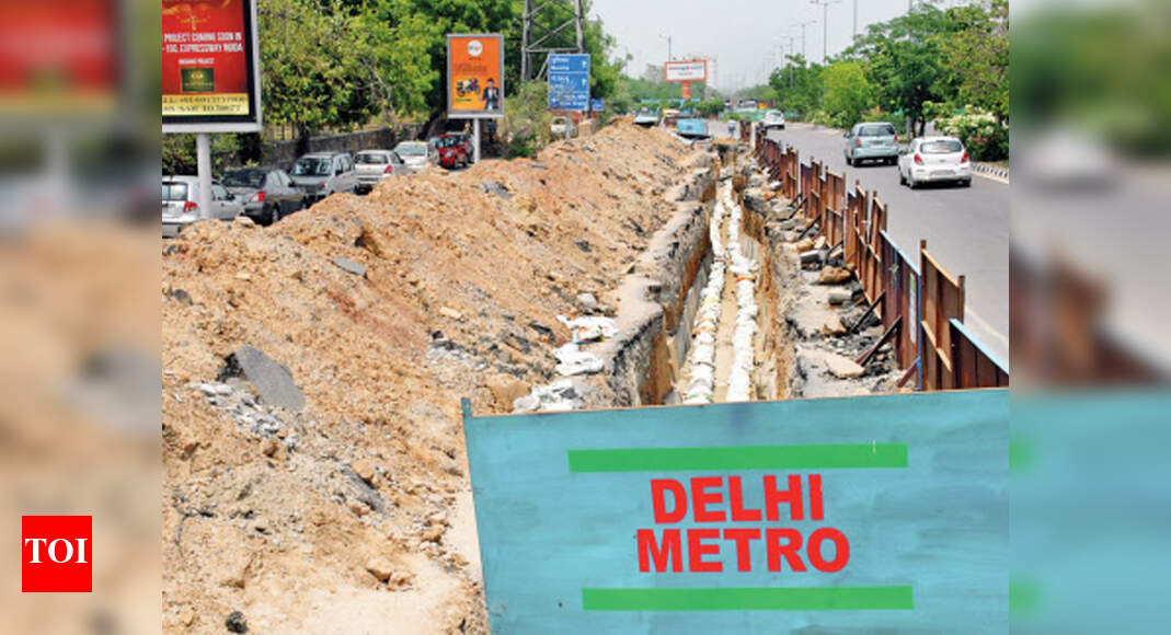 After three-year delay, construction work of Delhi Metro's Phase IV to ...