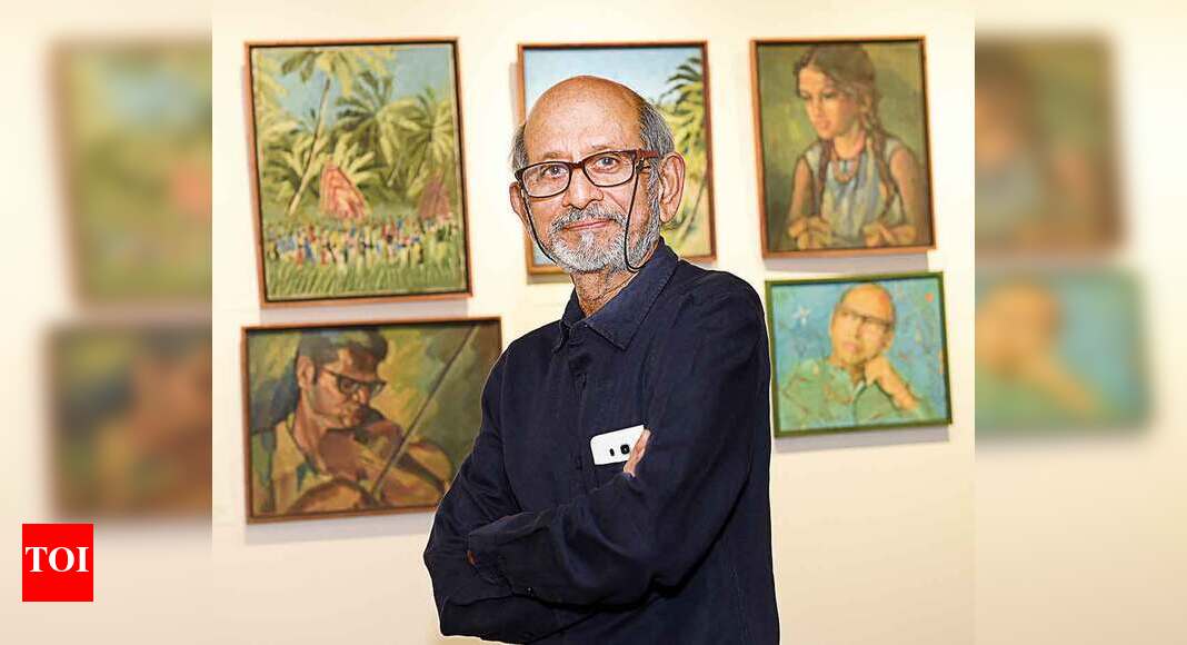 Artist Rohini Kumar pays tribute to his gurus with this exhibition ...