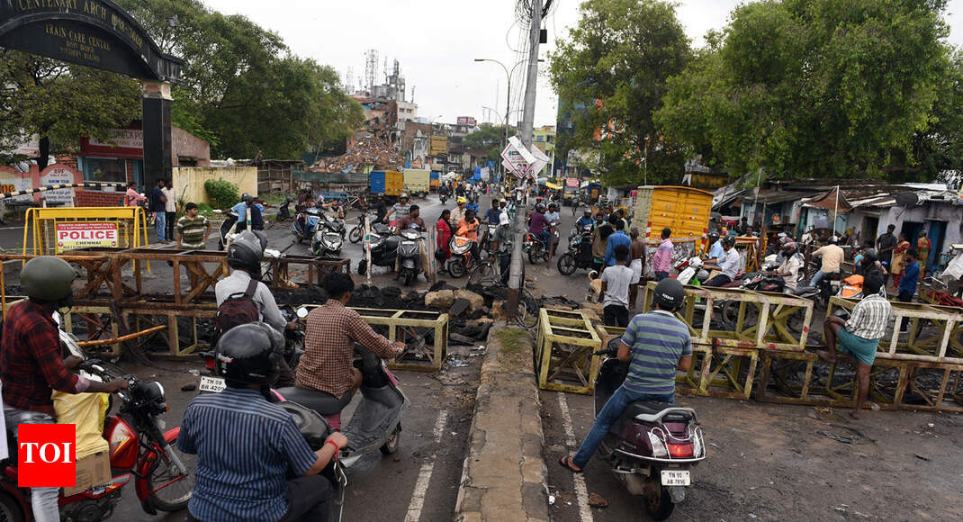 Chennai: Elephant Gate bridge to be razed in a month | Chennai News ...