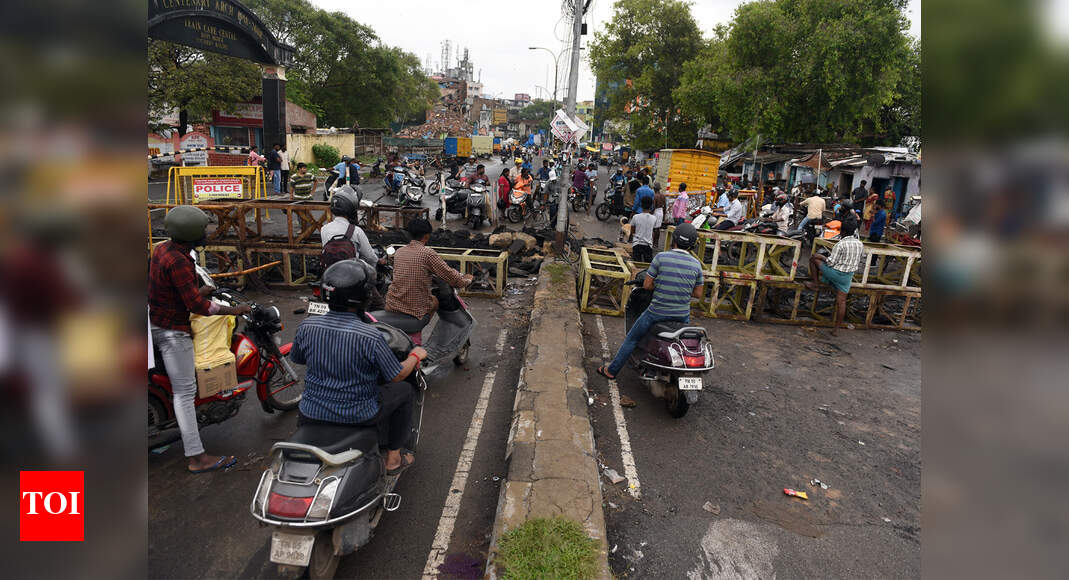 Chennai: Elephant Gate bridge to be razed in a month | Chennai News ...