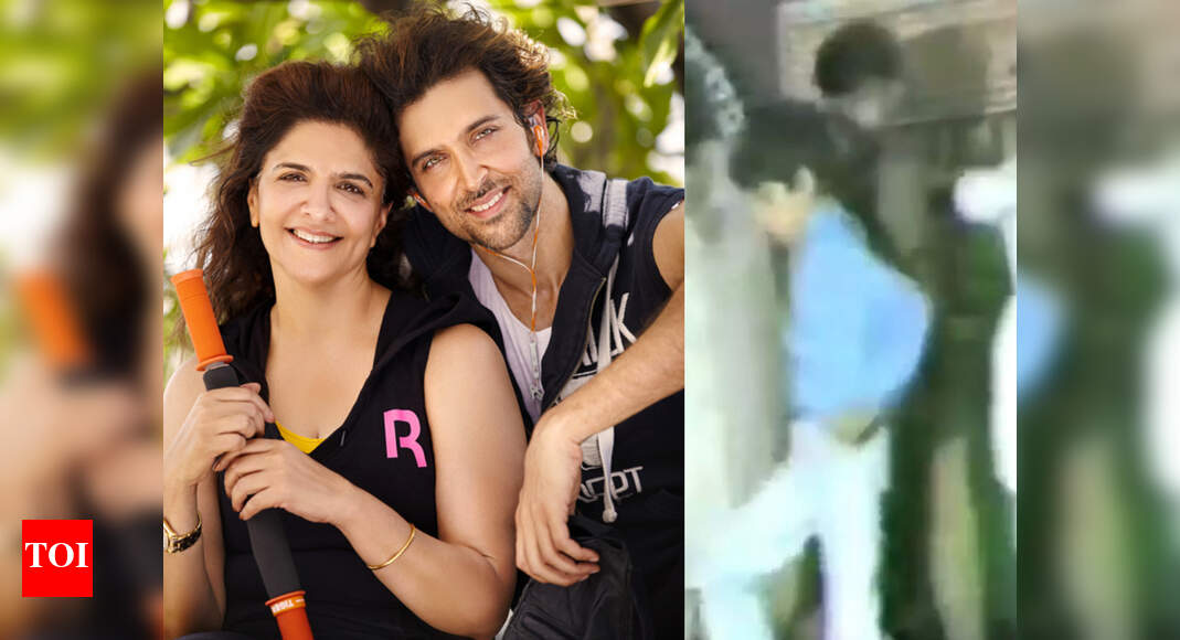 Pinkie Roshan shares throwback video of Hrithik Roshan dancing - Times ...