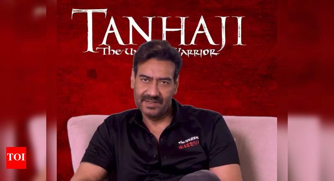 Video: Ajay Devgn thanks the audience for an overwhelming response to ...