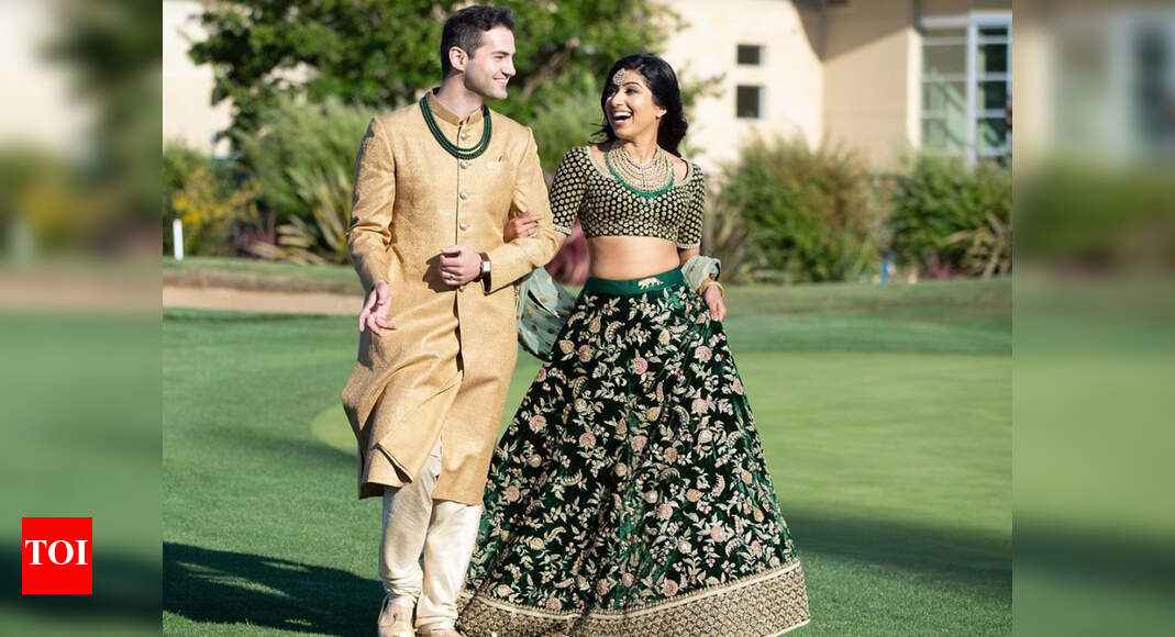 This American professor wore a Sabyasachi sherwani for his Indian ...