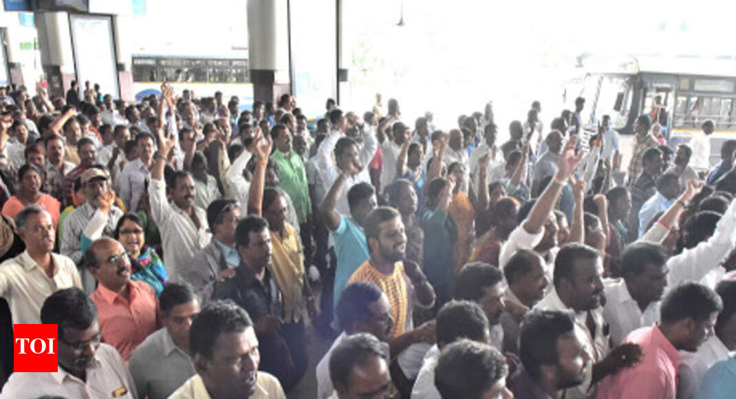 RTC strike: Uncertainity looms over future of staff | Hyderabad News ...
