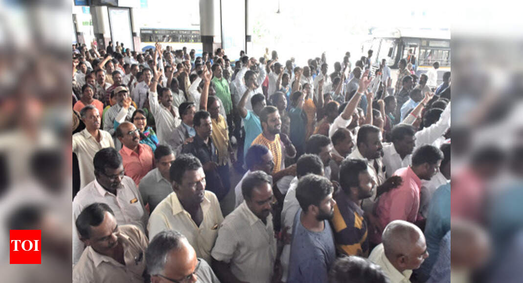 RTC strike: Uncertainity looms over future of staff | Hyderabad News ...