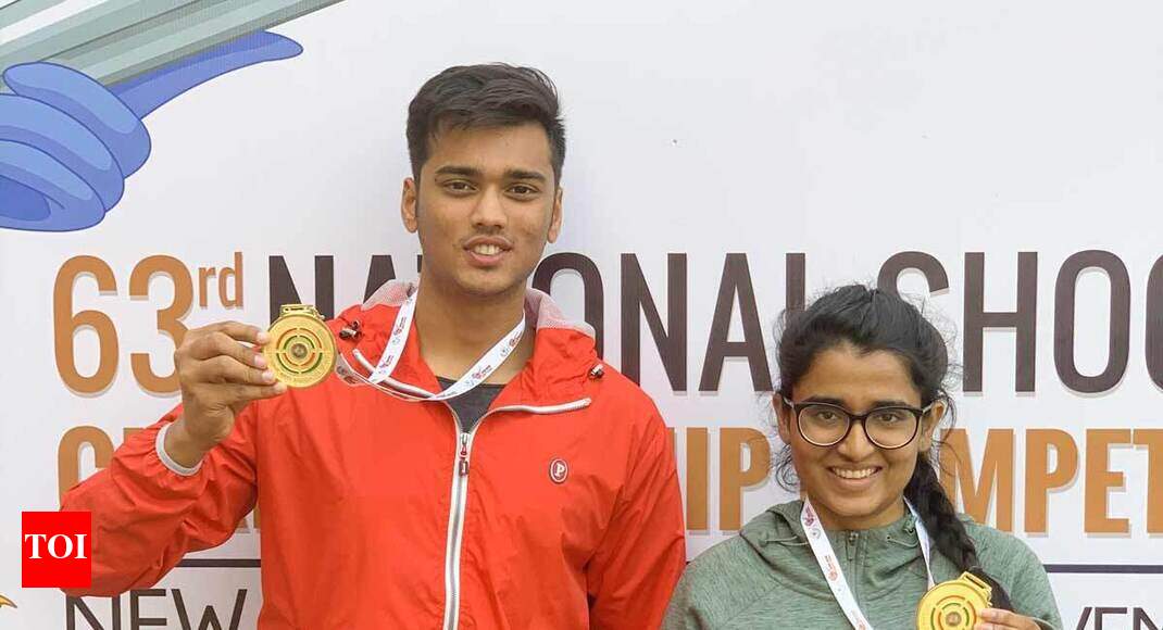 Shotgun Nationals: Manavaditya Rathore partners Anushka Bhati to win ...