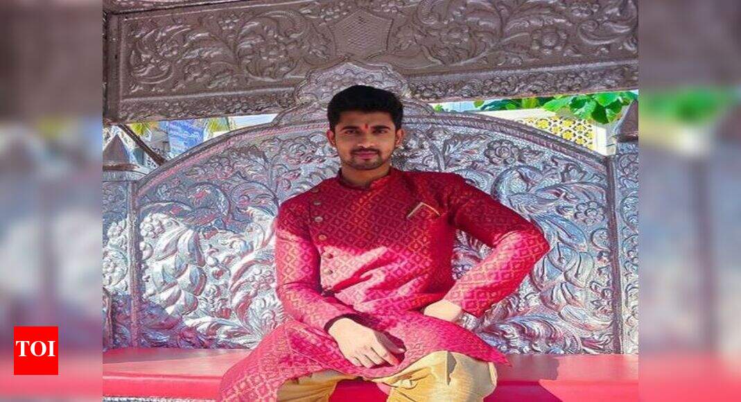 Chandan Kumar shoots for a Telugu serial - Times of India