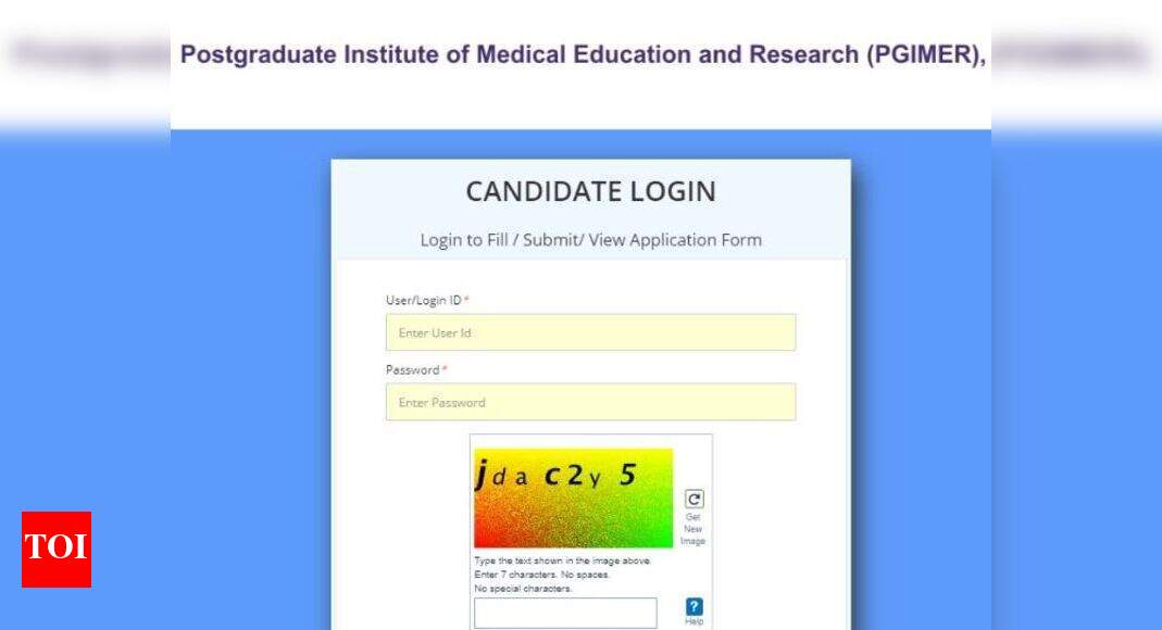 PGIMER admit card: Chandigarh PGI 2020 admit card for MD/MS entrance ...