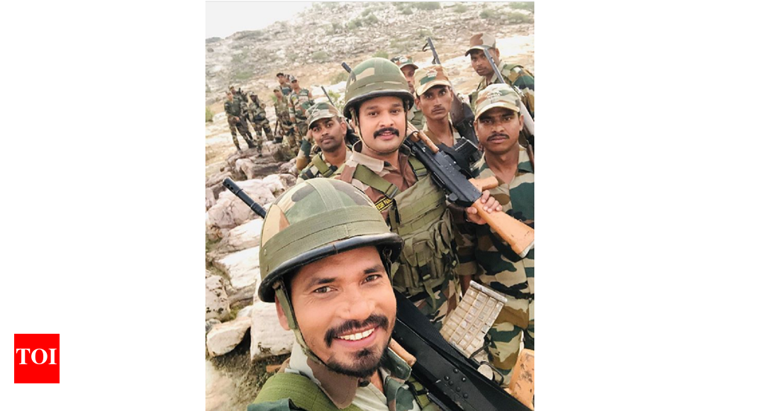 Pravesh Lal Yadav shares his look from 'Sarfarosh' | Bhojpuri Movie ...