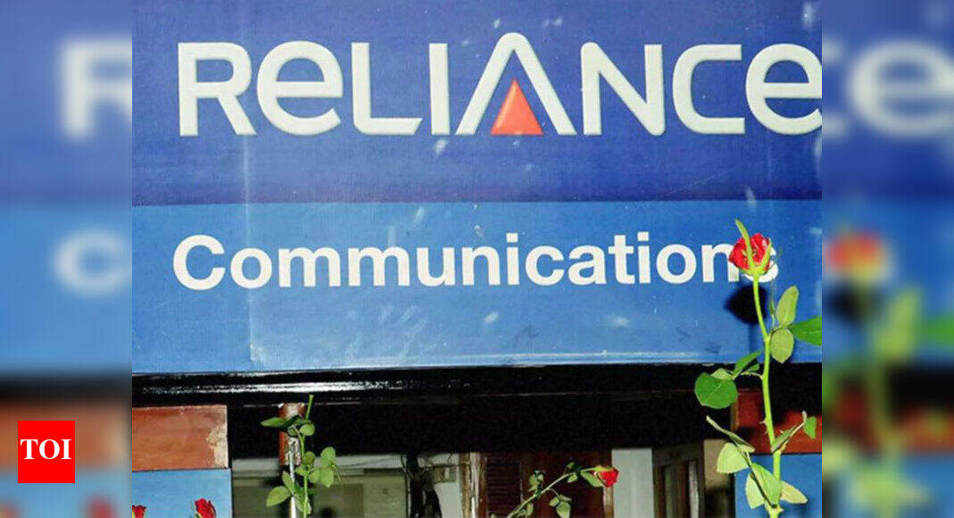 RCom locked in upper circuit for 4th consecutive session - Times of India