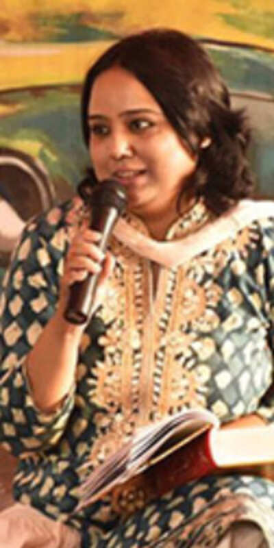 Fouzia Dastango - Times of India