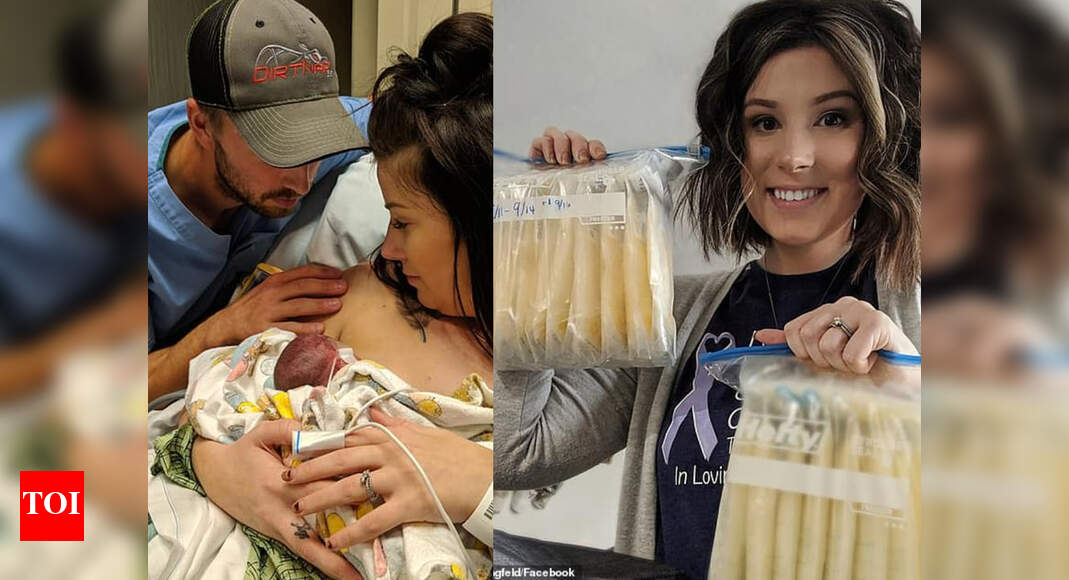 Baby dies 3 hours after birth; mom donates breastmilk in his memory ...