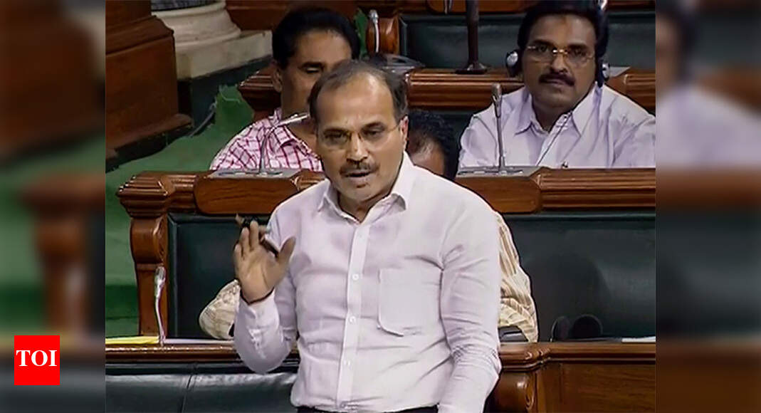 BJP seek Adhir Ranjan Chowdhury's apology for calling PM Modi infiltrator | India News - Times ...