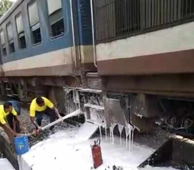 Odisha: Smoke detected from DMU train bogie | Bhubaneswar News - Times ...