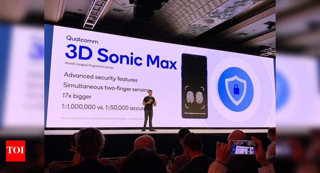 3D Sonic Max Fingerprint: Future smartphones may get dual in-display ...