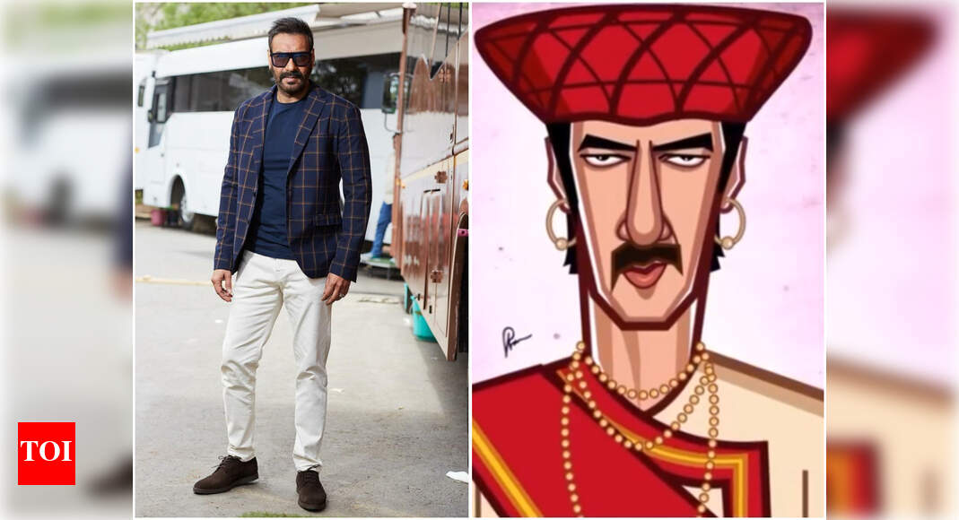 Watch: Ajay Devgn shares a compilation of illustrations made by his ...