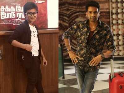 Santhanam's son to make his debut in Dikkilona? | Tamil Movie News ...