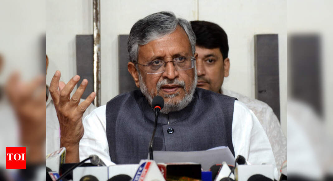 130km drainage network to be created in Patna: Sushil Kumar Modi ...