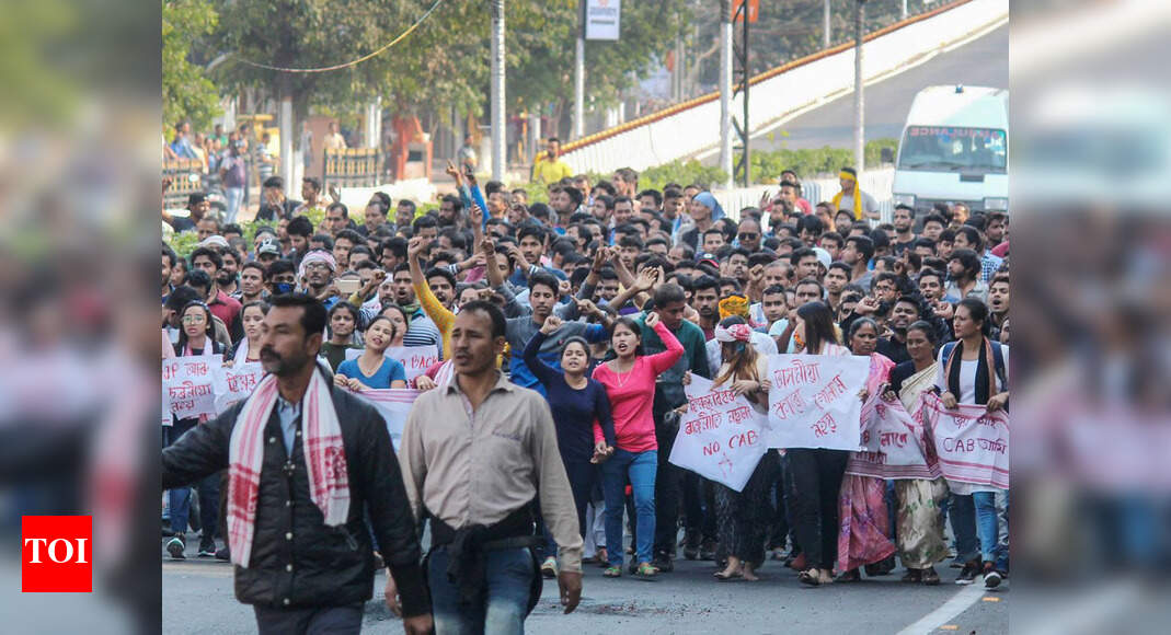 Cab Protest: CAB protesters defy curfew, AASU holds public meeting ...