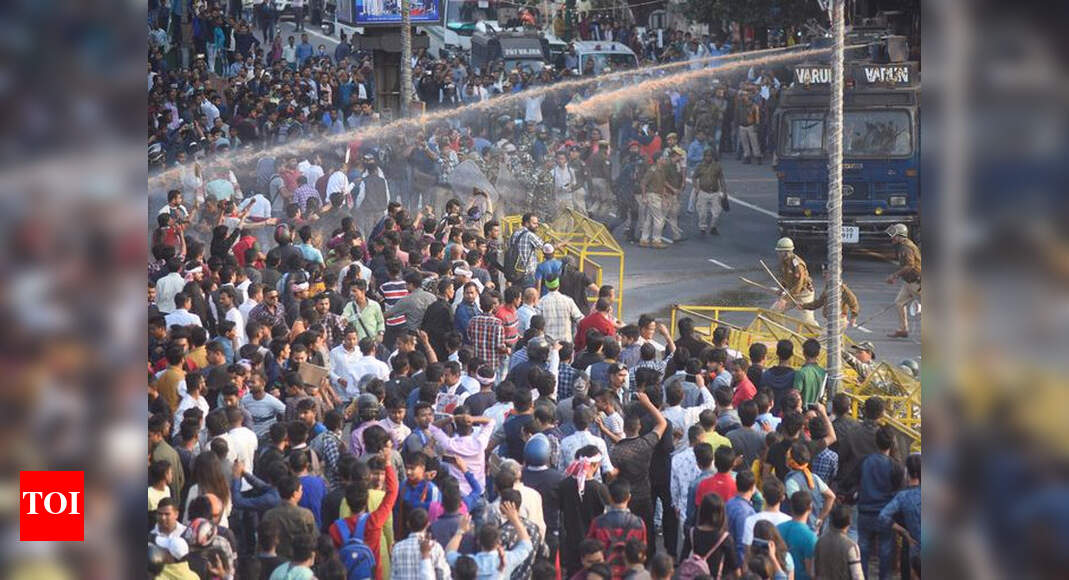 Shiv Sena slams Centre on citizenship law, violence in northeast | India News - Times of India