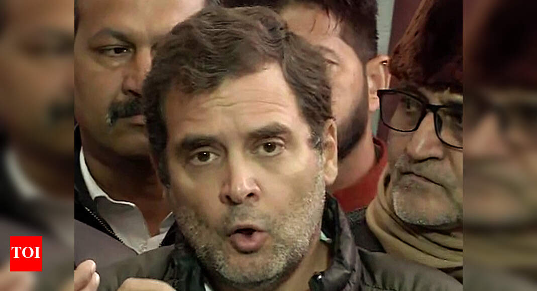 Rahul Gandhi’s remark sparks furious Parliament protests | India News ...