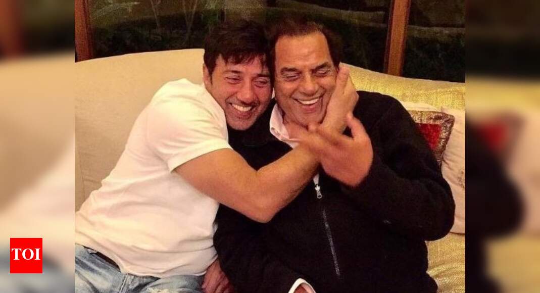 Dharmendra and Sunny Deol are giving us pure father-son goals in THIS picture | Hindi Movie News ...