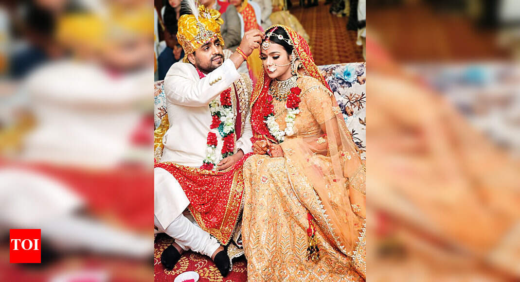 Sonyaa Ayodhya ties the knot in Jaipur - Times of India