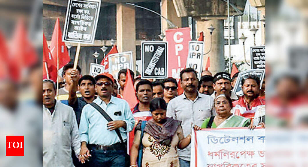 West Bengal protests: Left slams TMC and ‘divisive’ BJP | Kolkata News ...