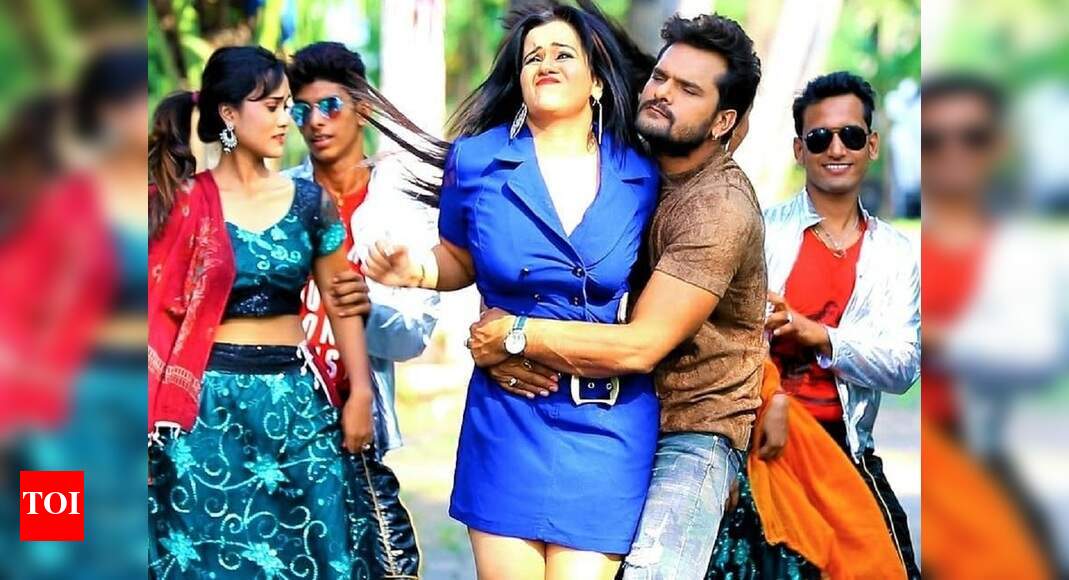 Photos: Stills from Khesari Lal Yadav and Gunjan Pant's upcoming song ...