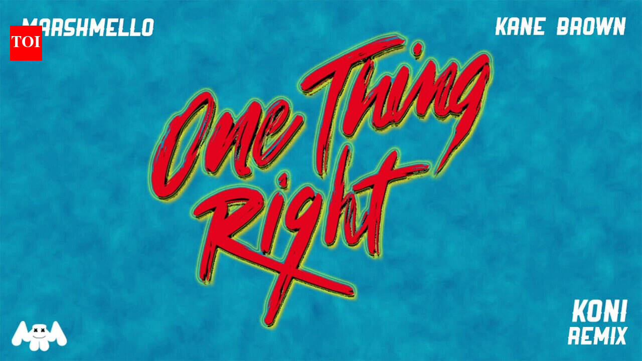 Latest English Song 'One Thing Right' (Koni Remix) Sung By Marshmello ...