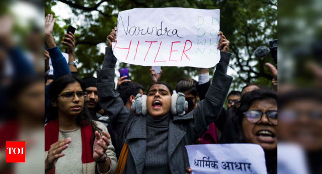 Citizenship (Amendment) Act: More students join citizenship protest in ...