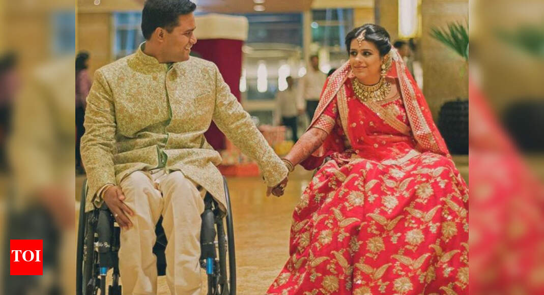 This differently-abled couple's stylish wedding pictures are the most ...