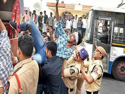 CAA Protest Hyderabad: Anti-CAA protests swell, Hyderabad boils over ...