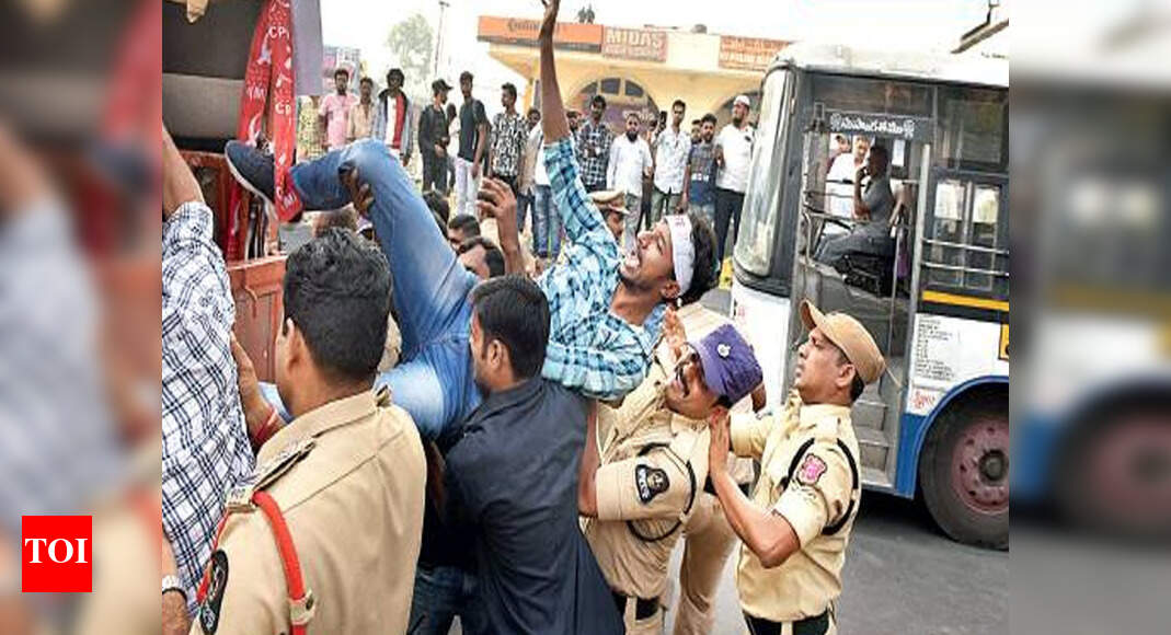 CAA Protest Hyderabad: Anti-CAA protests swell, Hyderabad boils over ...