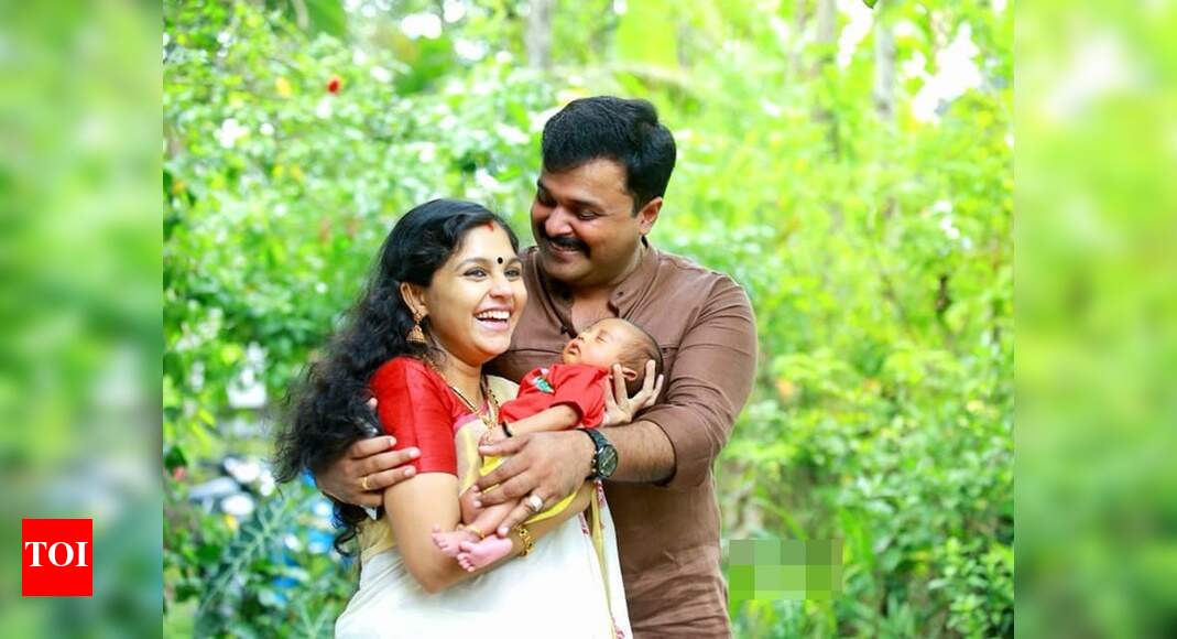 TV couple Adithyan-Ambili Devi names their son Arjun Jayan; the actor ...