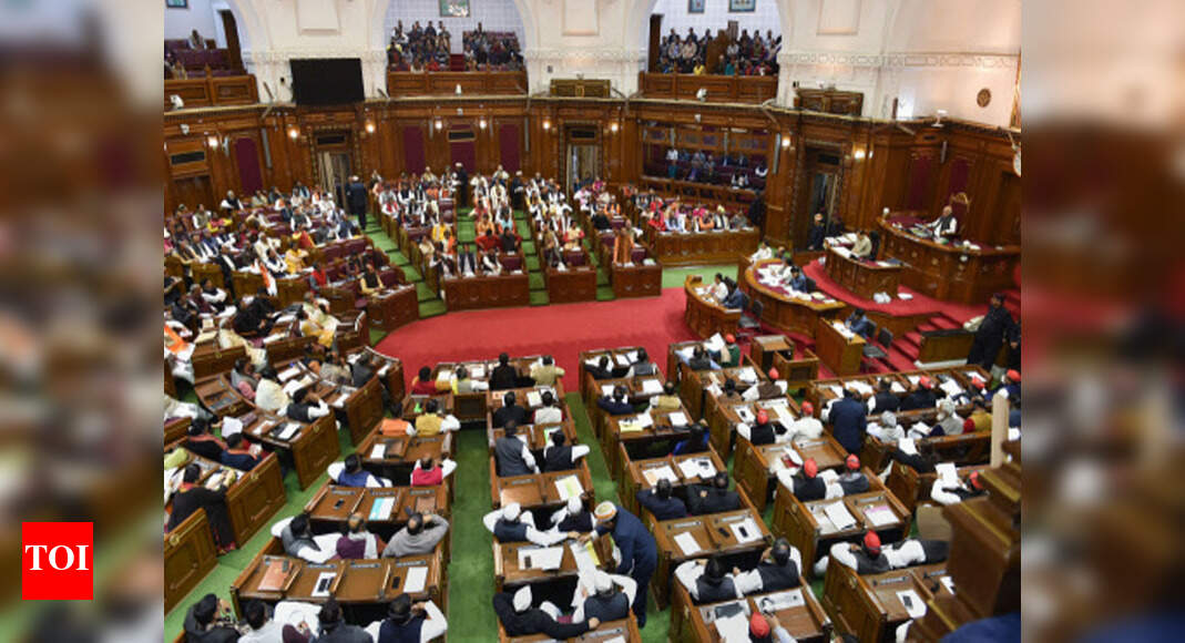 UP Assembly functioned for only four hours in three days | Lucknow News ...