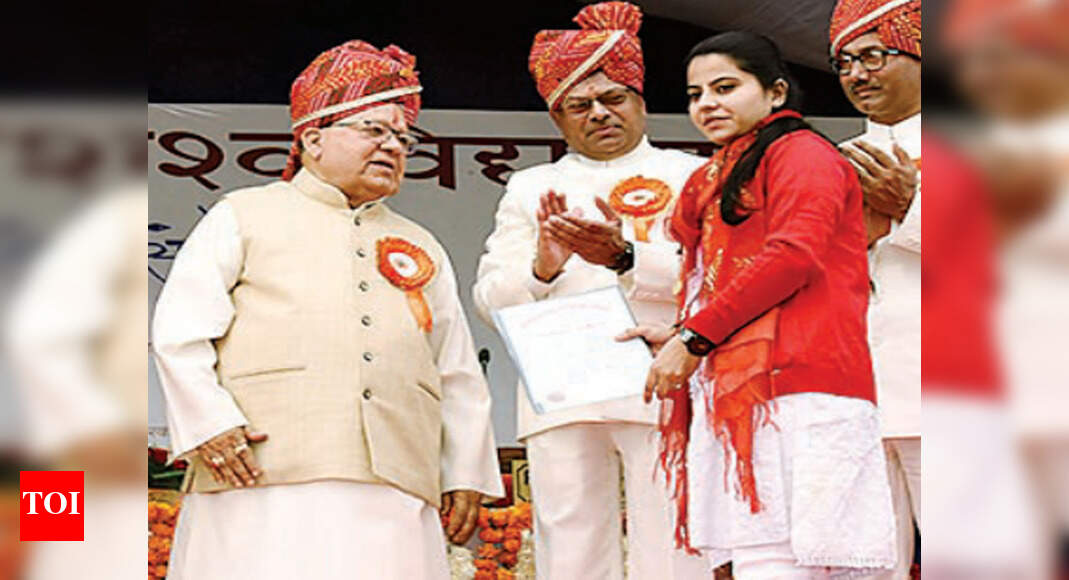 In a first, Rajasthan University students get barcoded degrees | Jaipur ...