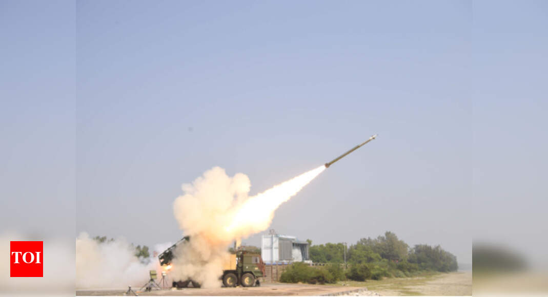 Pinaka missile system successfully flight-tested for 2nd day | India ...