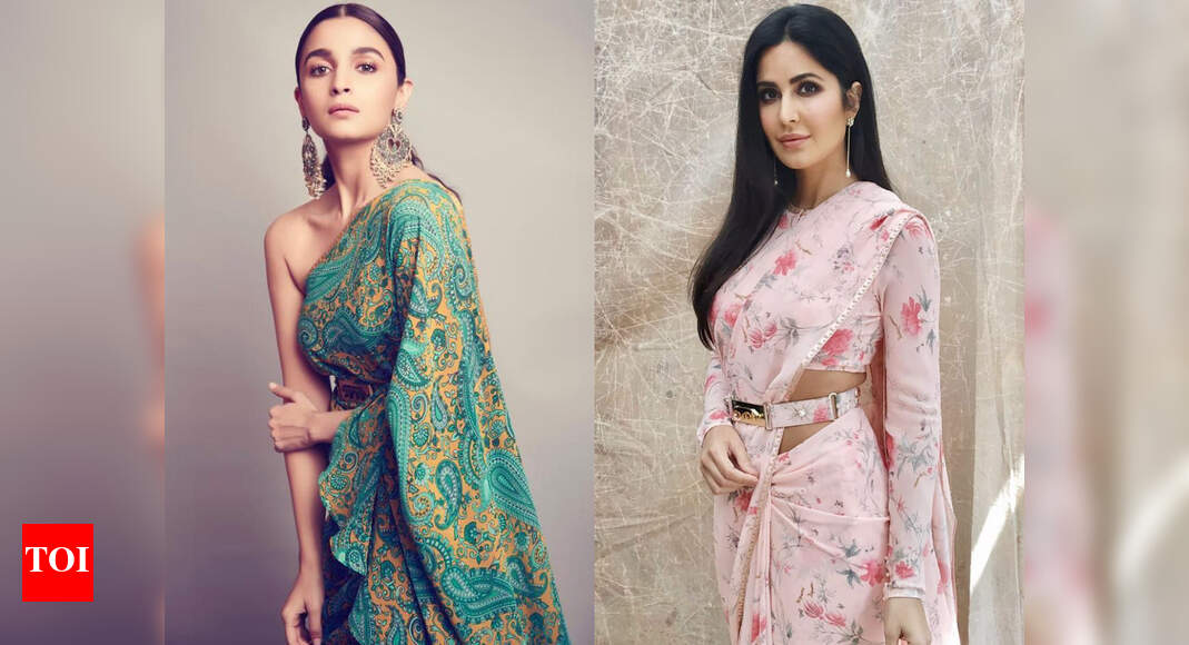 8 gorgeous saris we loved in 2019 - Times of India
