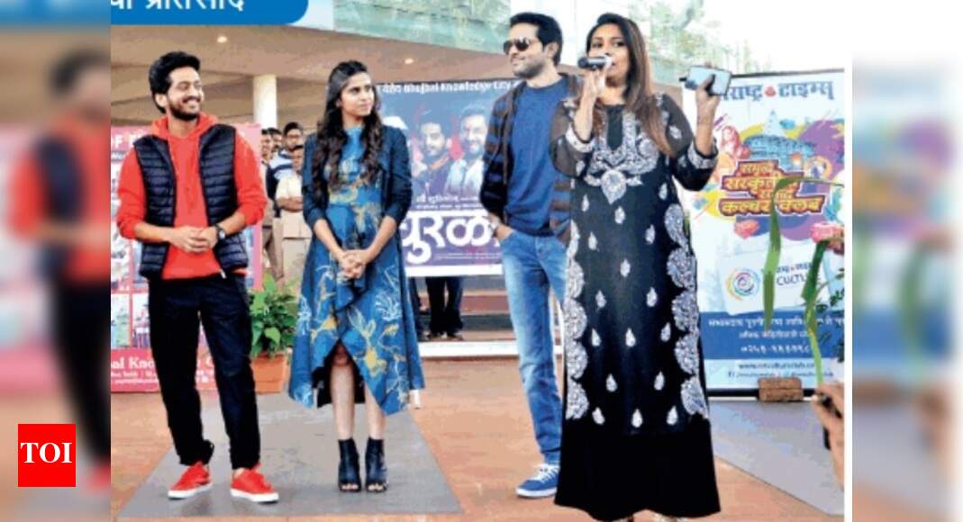 Various actors made students' day at Bhujbal Knowledge City | Events ...