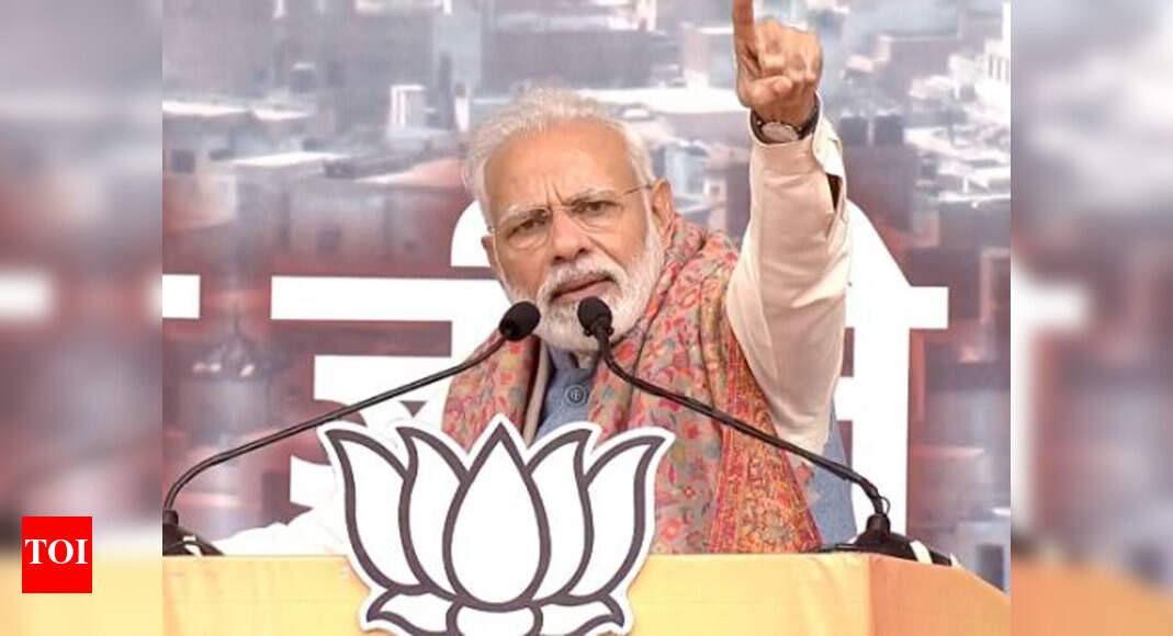 Modi rally in Delhi live updates: PM Narendra Modi addresses mega rally ...
