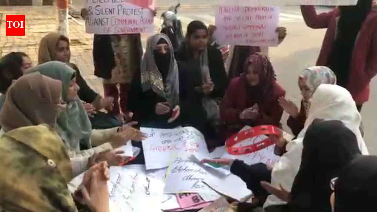 Citizenship Amendment Act: Girl students at forefront of AMU protests
