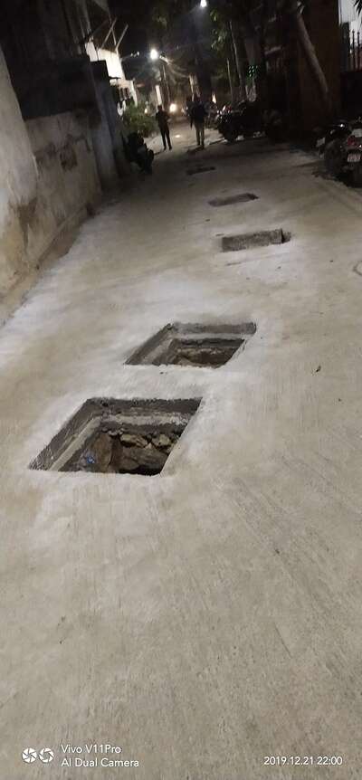 Open Manholes in a crowded residential areas - Times of India