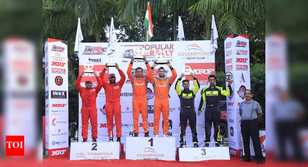 INRC crown for Chetan, Gill wins Popular Rally | Racing News - Times of ...