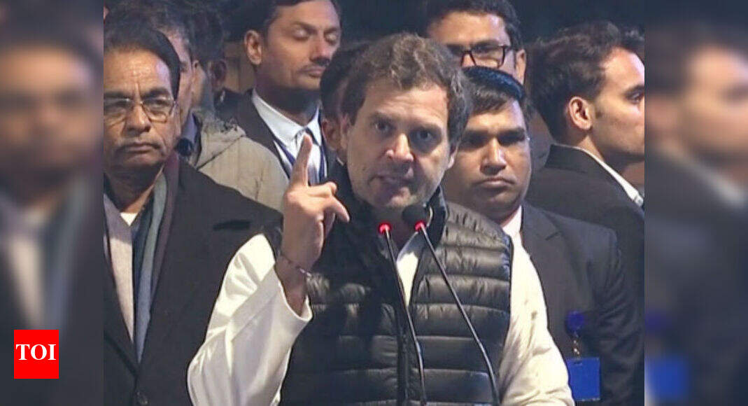 People will not let PM Modi attack Constitution, suppress voice of ...