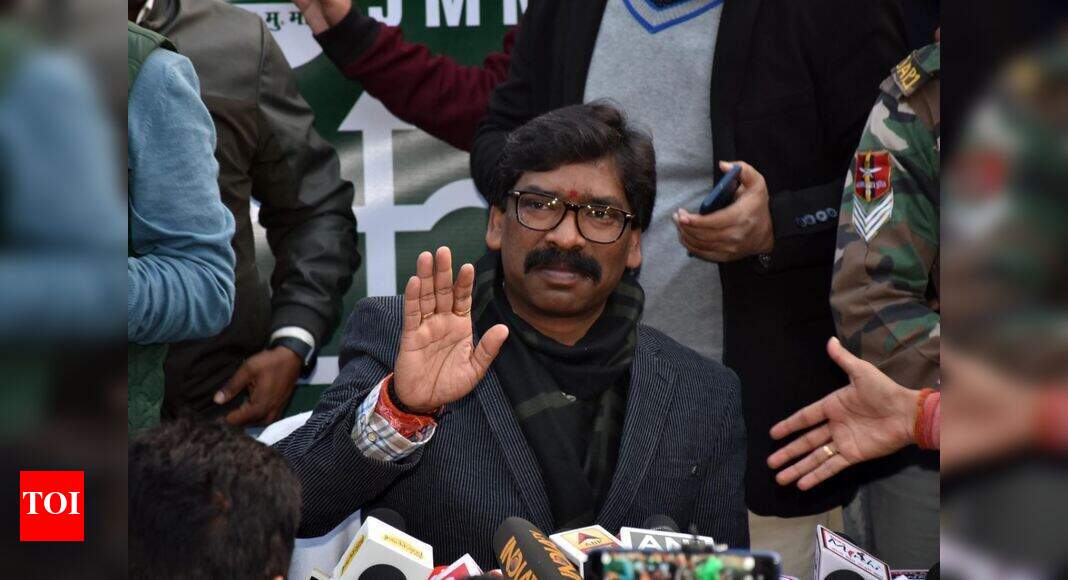 Hemant Soren set to return as Jharkhand CM | India News - Times of India