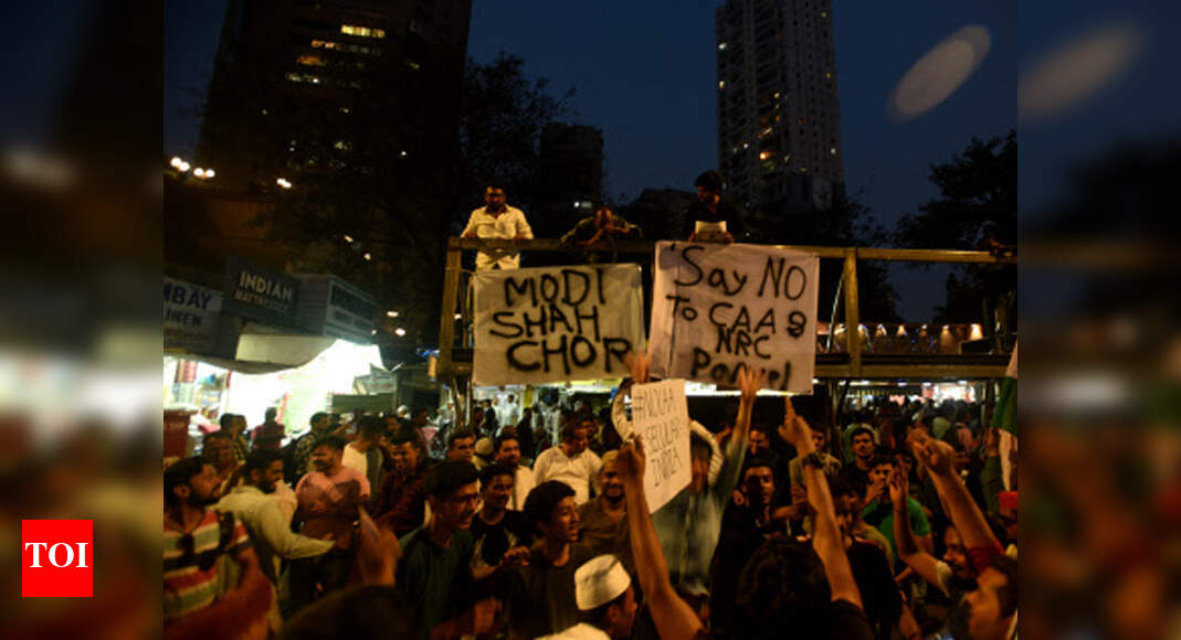 CAA Protest Mumbai: More protests against CAA in Mumbai, Kalyan ...