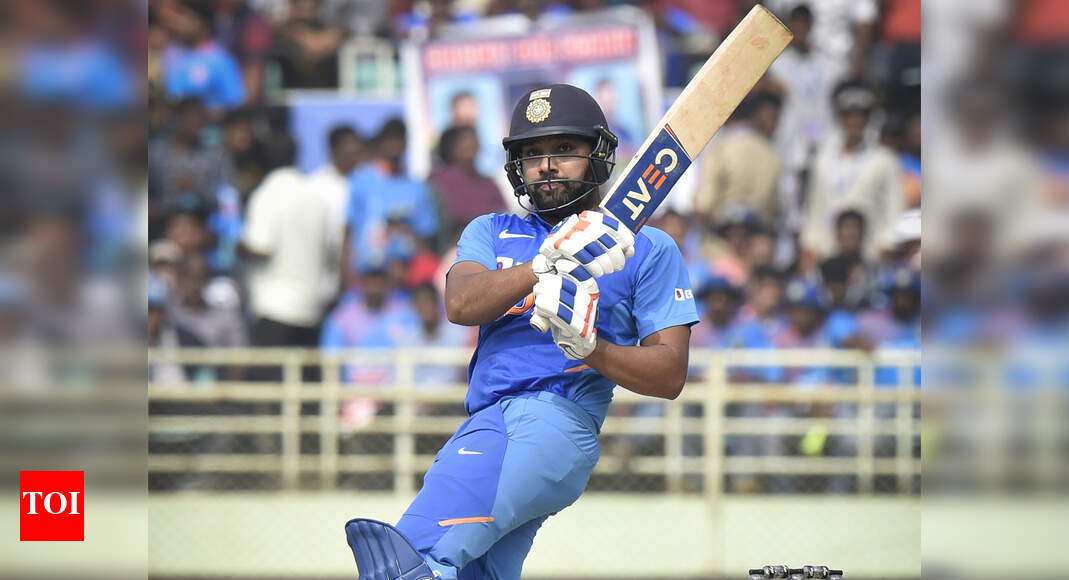 Rohit Sharma: Playing aerial shots is not a crime, says Rohit Sharma ...